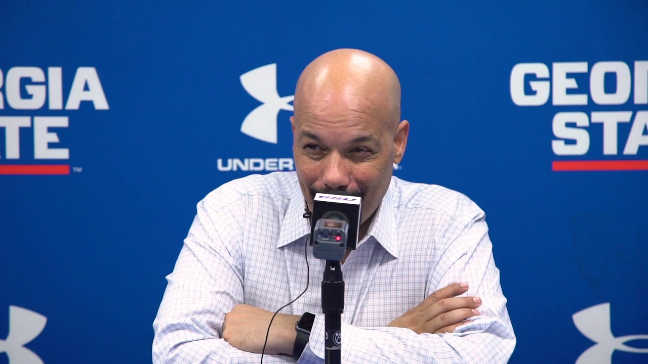 GSU MBB: Rob Lanier Press Conference - Little Rock - YouTube