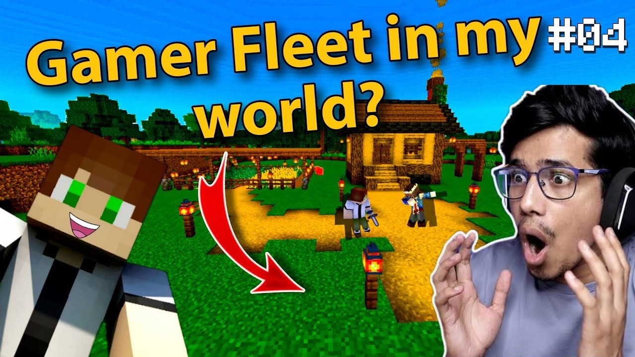 Gamer Fleet in My World😳😲 | Gamer Fleet Visit my world? | Pranked😂 ...