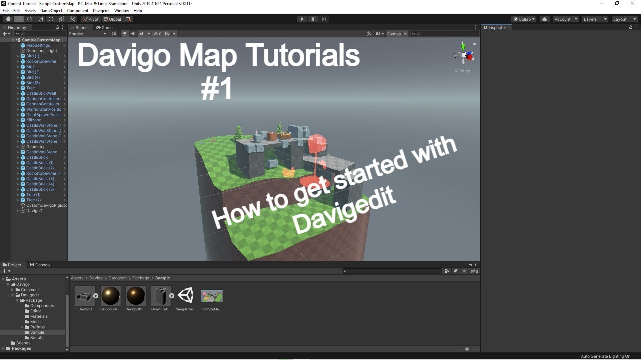 Davigo Map Tutorial #1: How to get started with Davigedit - YouTube