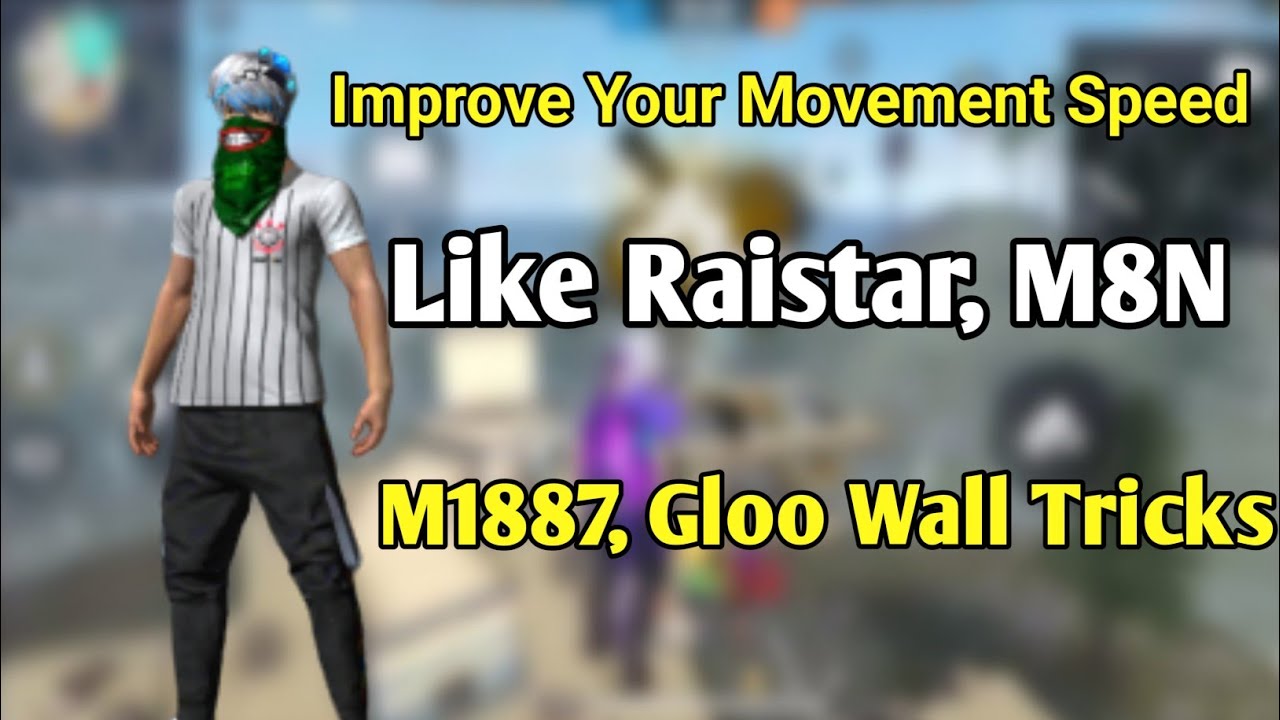 ⚡Make Movement Speed Like Raistar | 1Tap Gloo Wall Tricks | Indho ...