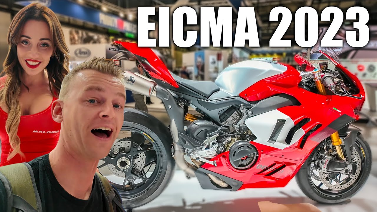 EICMA Italy 2023 : Ducati - Royal Enfield - Honda - Triumph and More ...