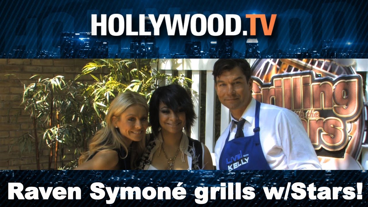 Raven Symoné Grills With the Stars! - Hollywood.TV - YouTube