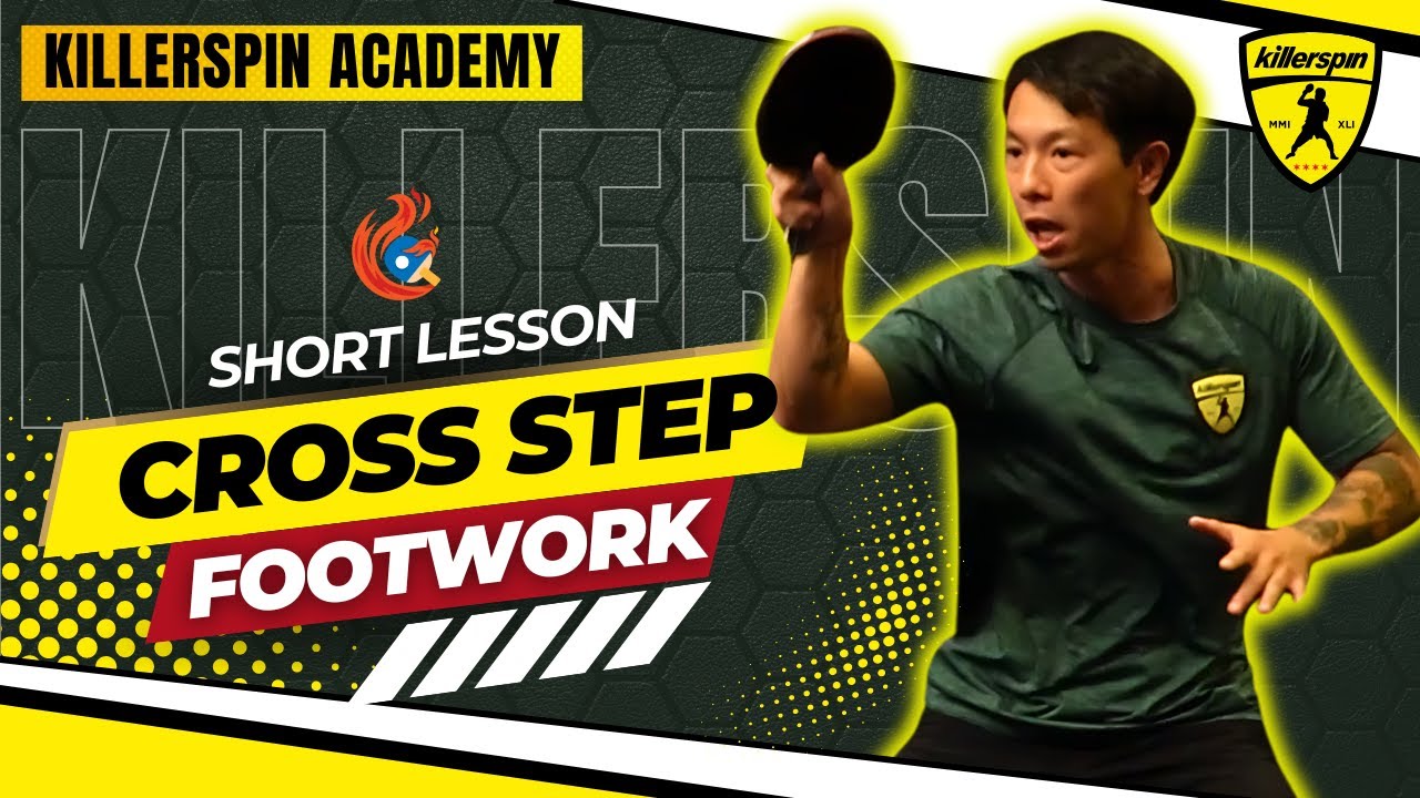 Master the Art of Cross-Step Footwork in Minutes! Table Tennis Guide ...