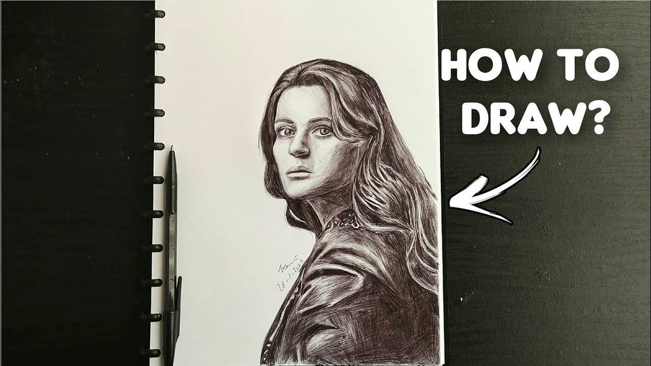 sketch and draw of Yennefer The Witcher (by Kerrin Winona) | How to ...