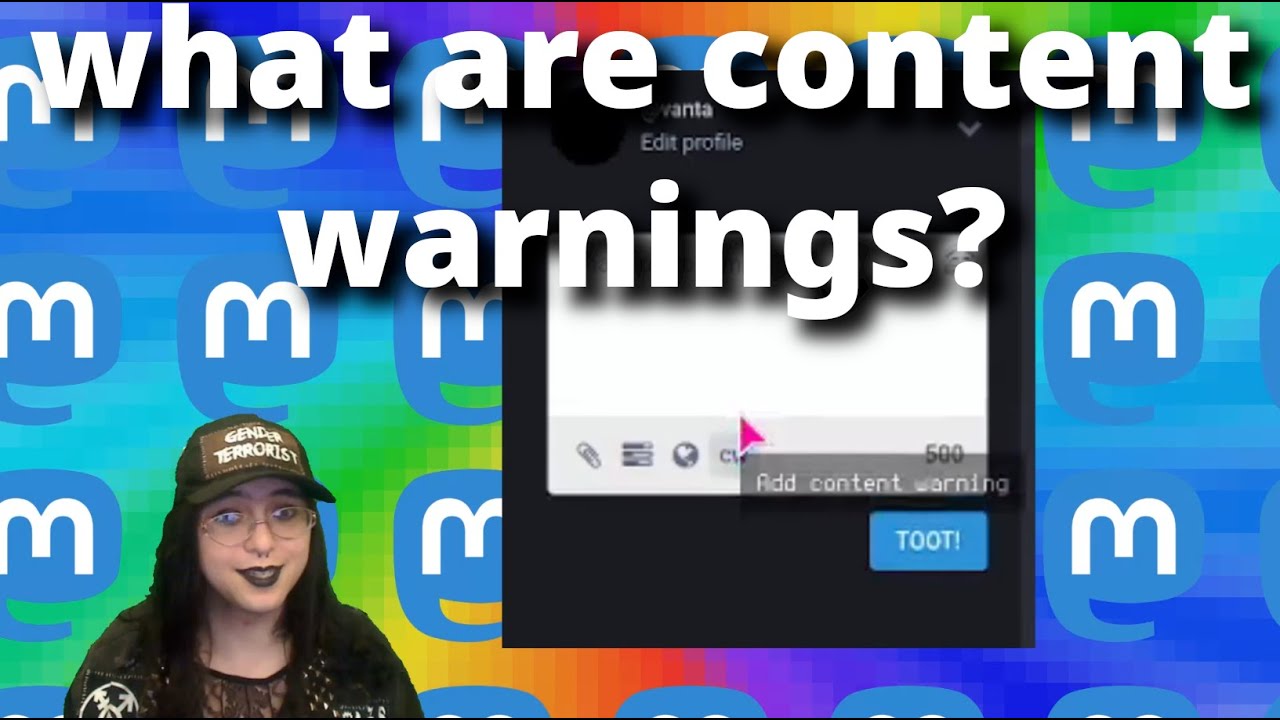 What Are Content Warnings On Mastodon? Why Should You Use Them? - YouTube