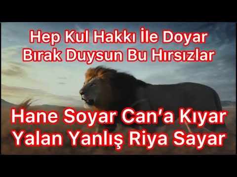 Bırak Duysun Hırsızlar Hane Soyar Cana Kıyar Yalan Yanlış Riya Sayar Erol Gümüş Alim Alim Tinyabalı