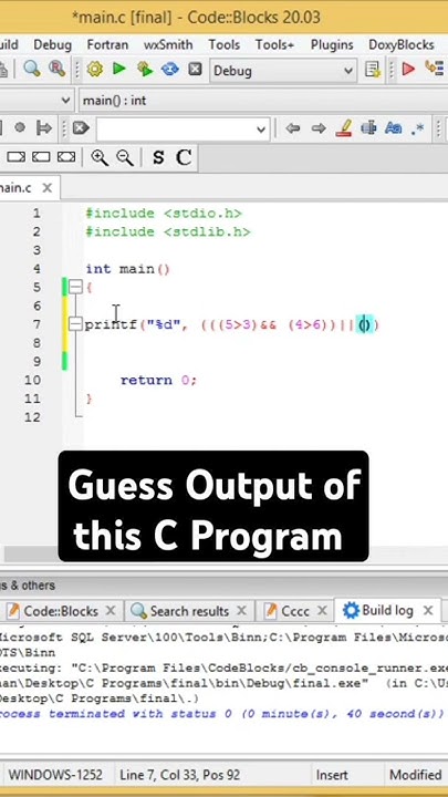 What is the Output of this C Program?#code #coding #cprogrmming #programming #clanguage - YouTube
