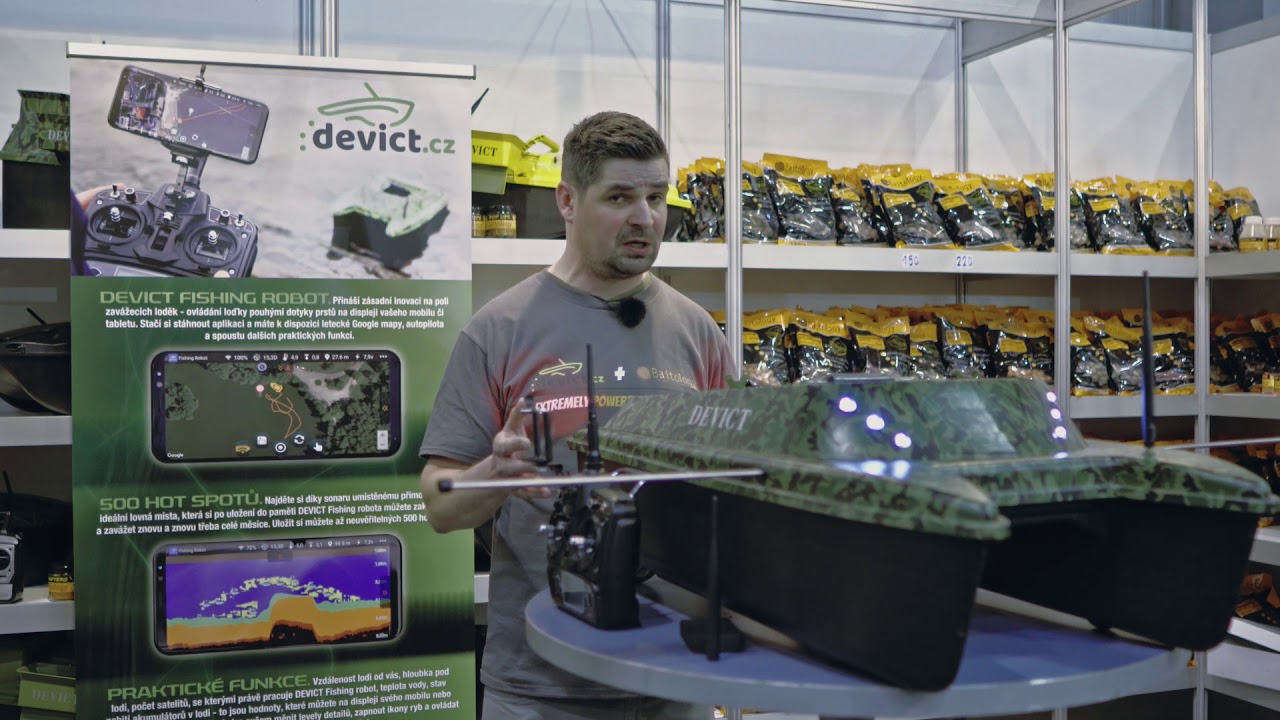 Produkty DEVICT | Z veletrhu For Fishing 2018 | TROPIC LIBEREC - YouTube