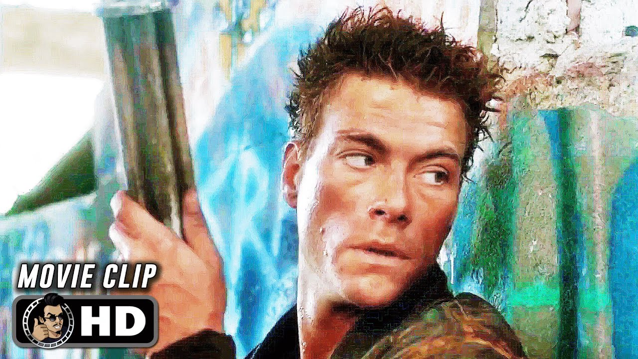 Gang Fight Scene | CYBORG (1989) Jean-Claude Van Damme, Movie CLIP HD ...