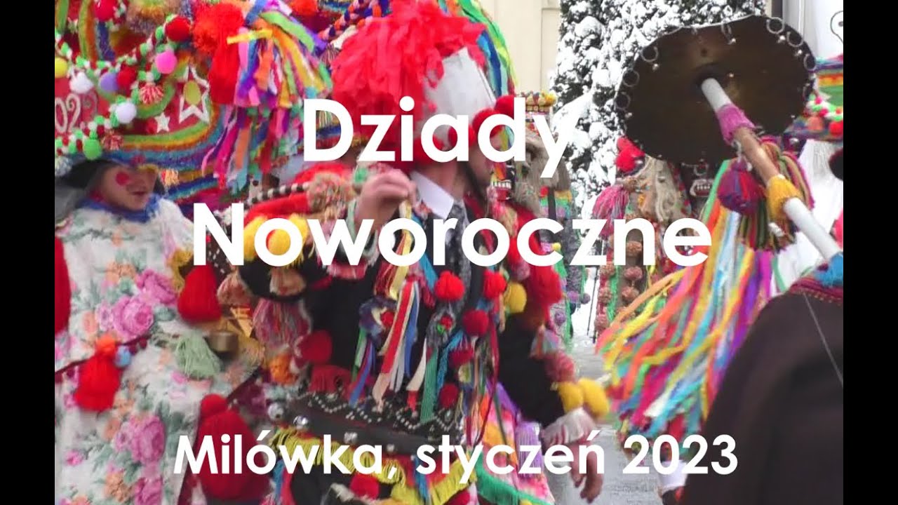 Dziady noworoczne, Milówka styczeń 2023, IKP UW (konwersatorium 'Maski ...