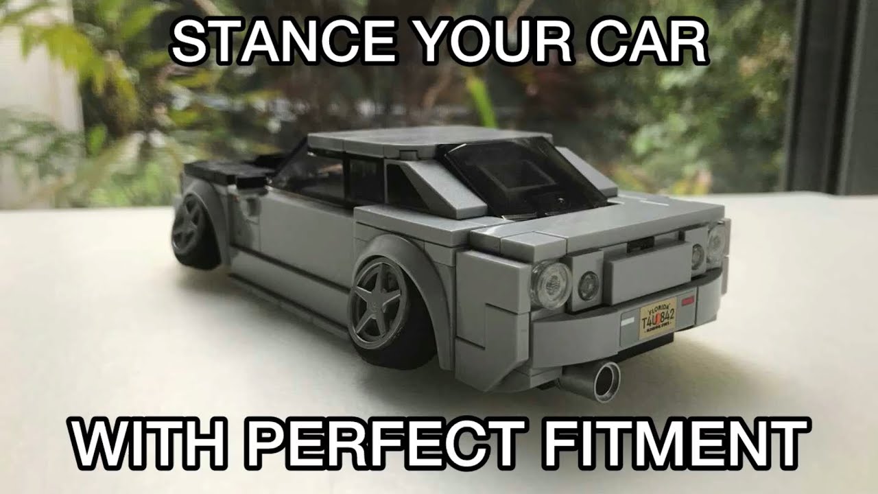 How to stance your LEGO car with perfect fitment! - YouTube