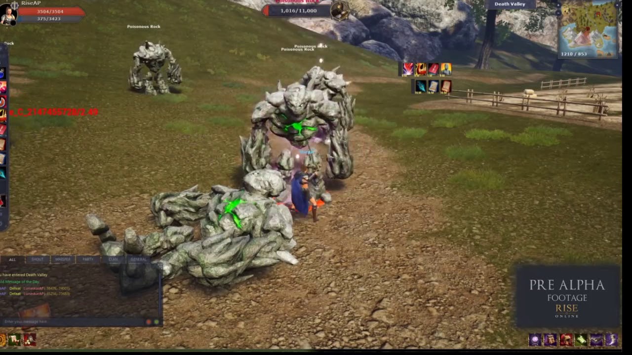 Rise Online World Priest Game Play - YouTube