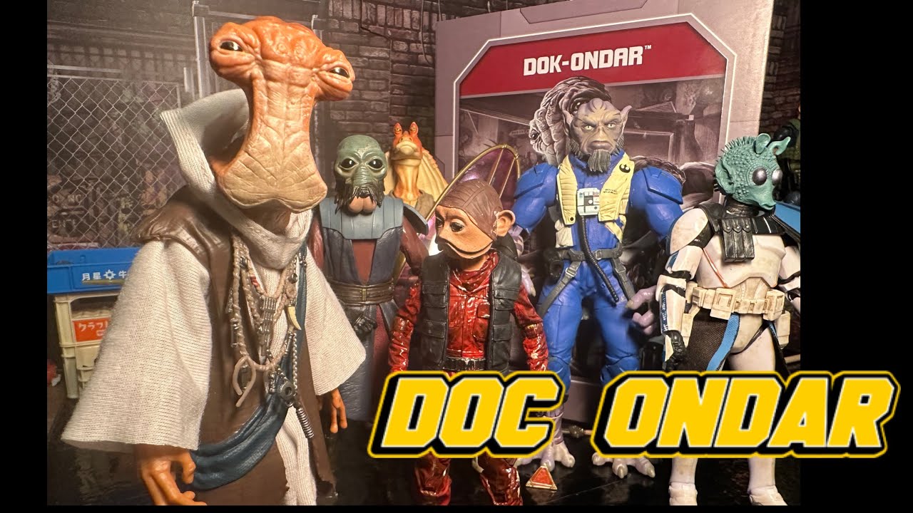 DOC ONDAR- Star Wars Black Series Disney Parks Exclusive Action Figure ...