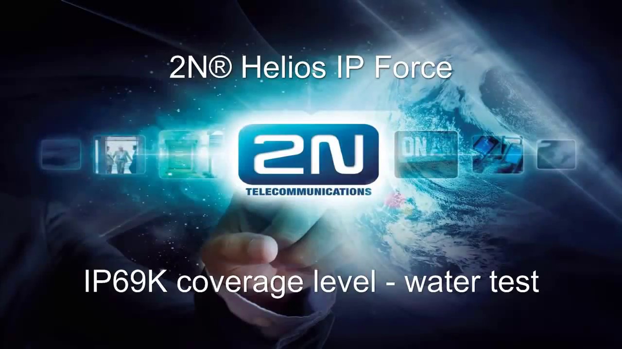 2N® Helios IP Force - Test for IP69K Coverage Standard - YouTube
