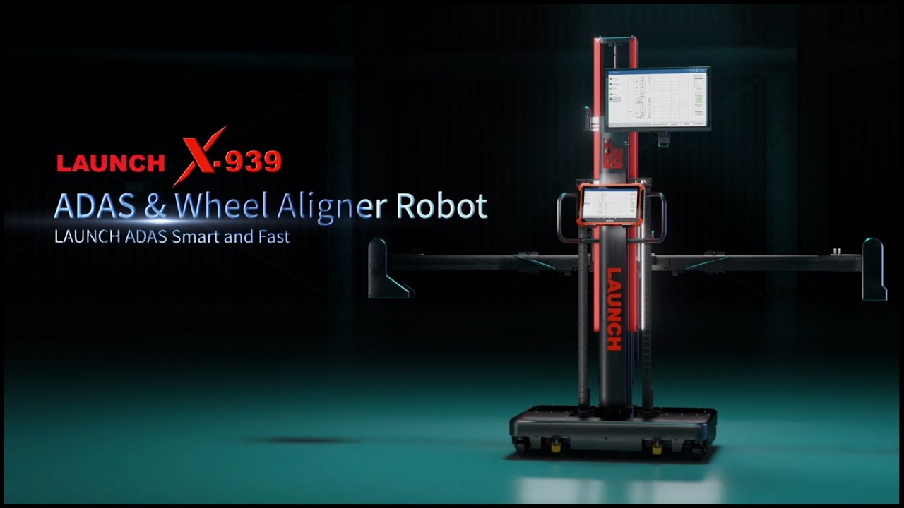 Meet X-939 ADAS & Wheel Aligner Robot | Intelligent ADAS Calibration ...