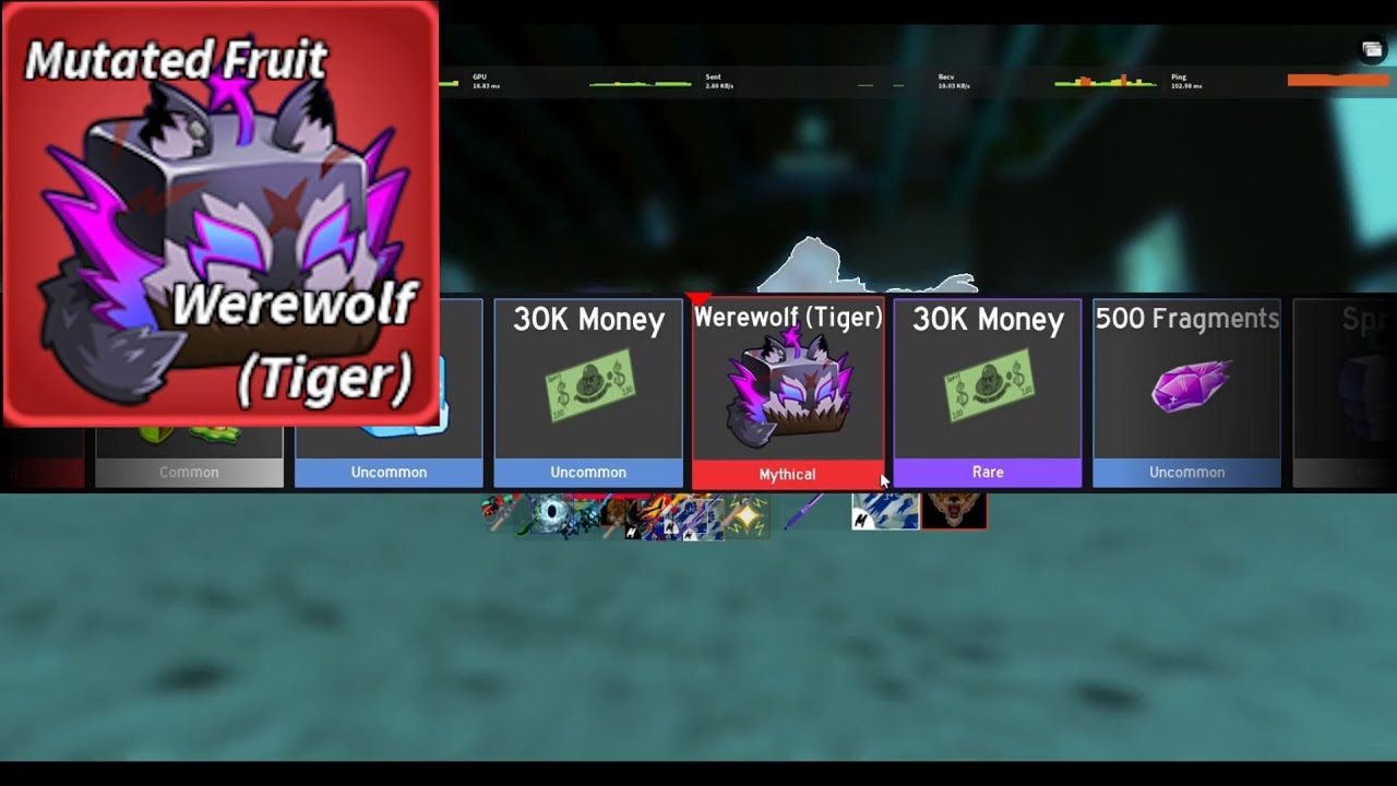 I Rolled 15 Times To Get The New Tiger Skin! (Werewolf) | Blox Fruits ...
