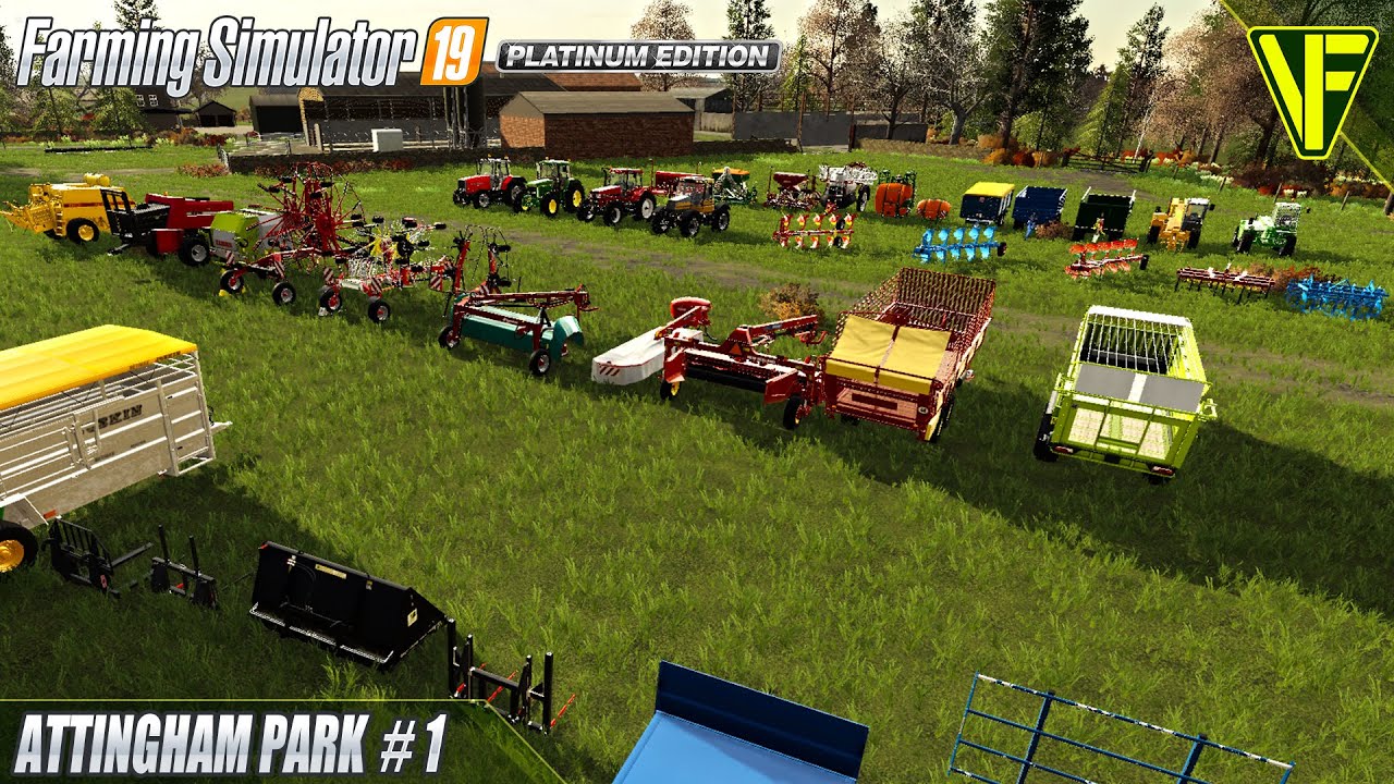 Setting Up My New Farm! | Attingham Park | FS19 Roleplay - YouTube