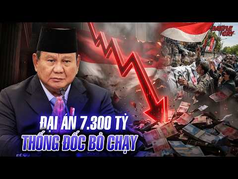 CƠN ĐỊA CHẤN KINH TẾ INDONESIA: THỐNG ĐỐC BỎ CHẠY, ĐẠI ÁN 7.300 TỶ VÀ CÚ LỪA NỢ CÔNG 447 TỶ ĐÔ LA