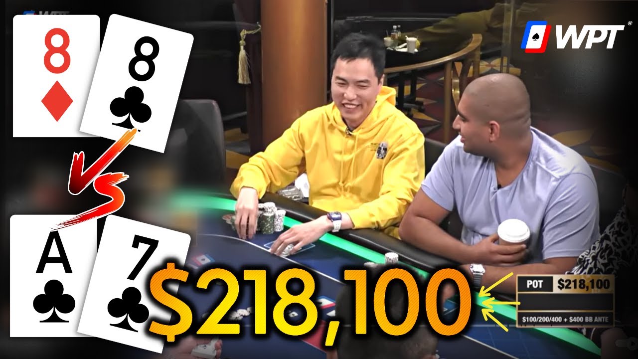 SPLIT POT for $218,100 at Super High Stakes Cash Game - YouTube