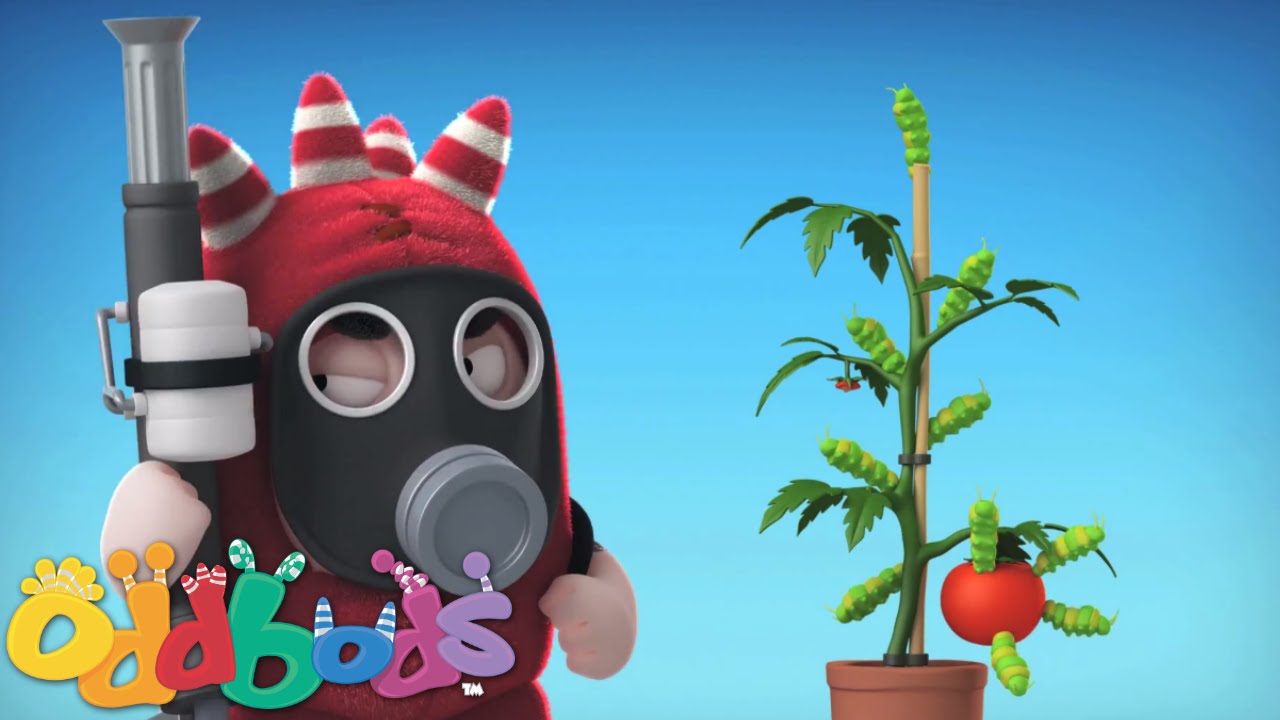 Oddbods | Fuse and the Hungry Caterpillars - YouTube