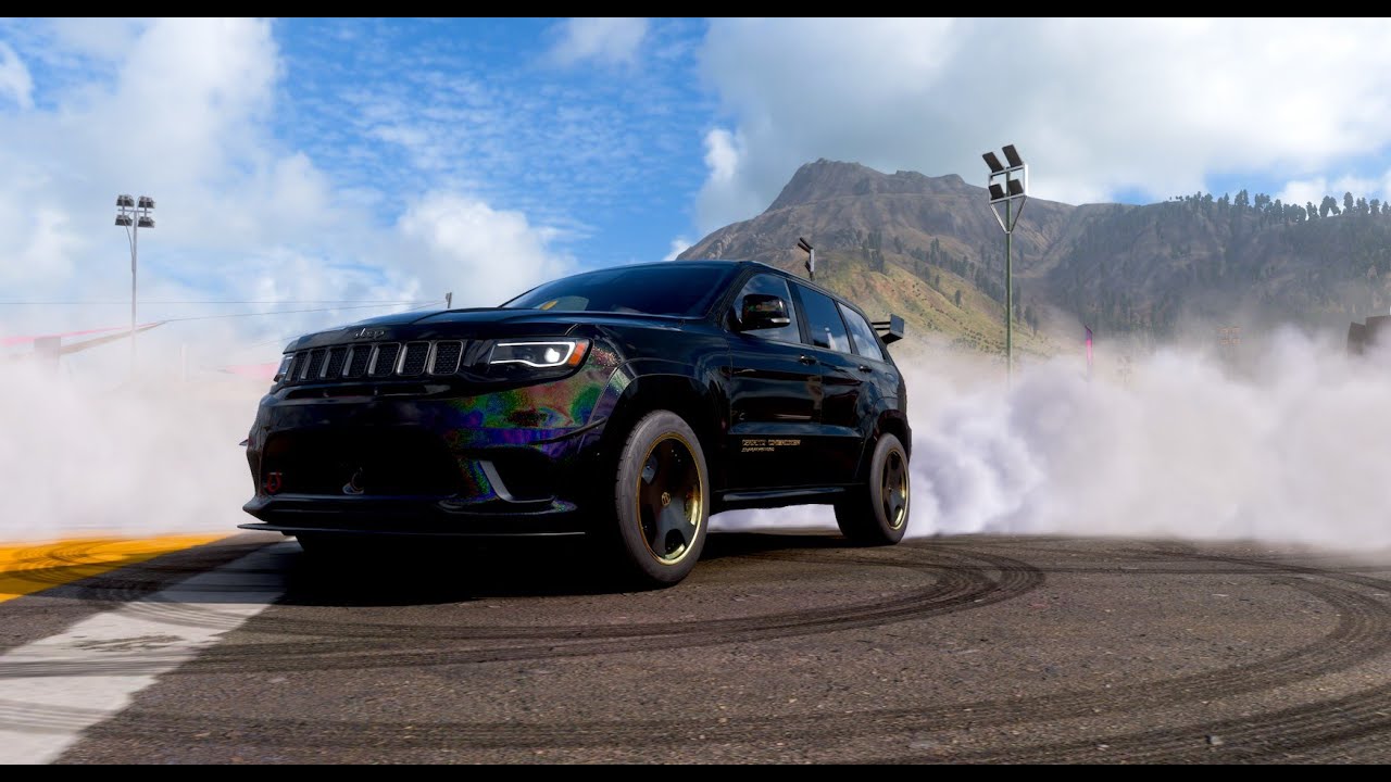 (PURE DRIFTING) THIS CAR HAS NO HANDLING 2018 Jeep Grand Cherokee ...