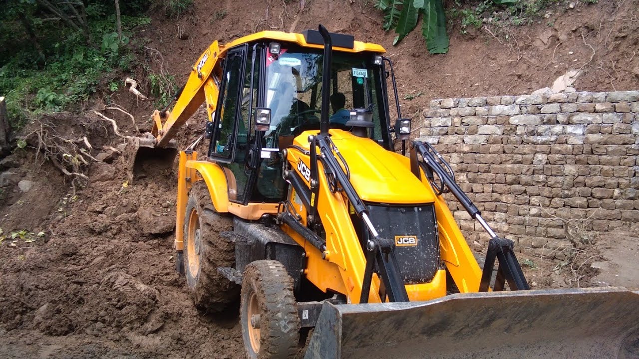 JCB Constrution Working #JCB travel with_Rohit - YouTube