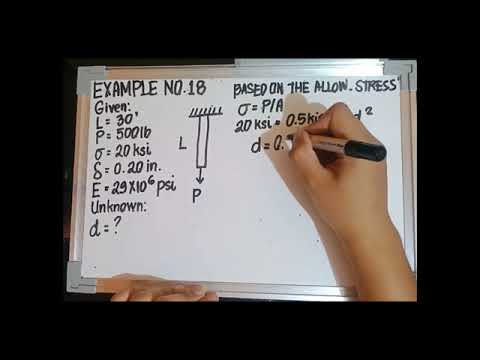 Mechanics of Deformable Bodies - Example No. 18 (Strain - Deformation ...