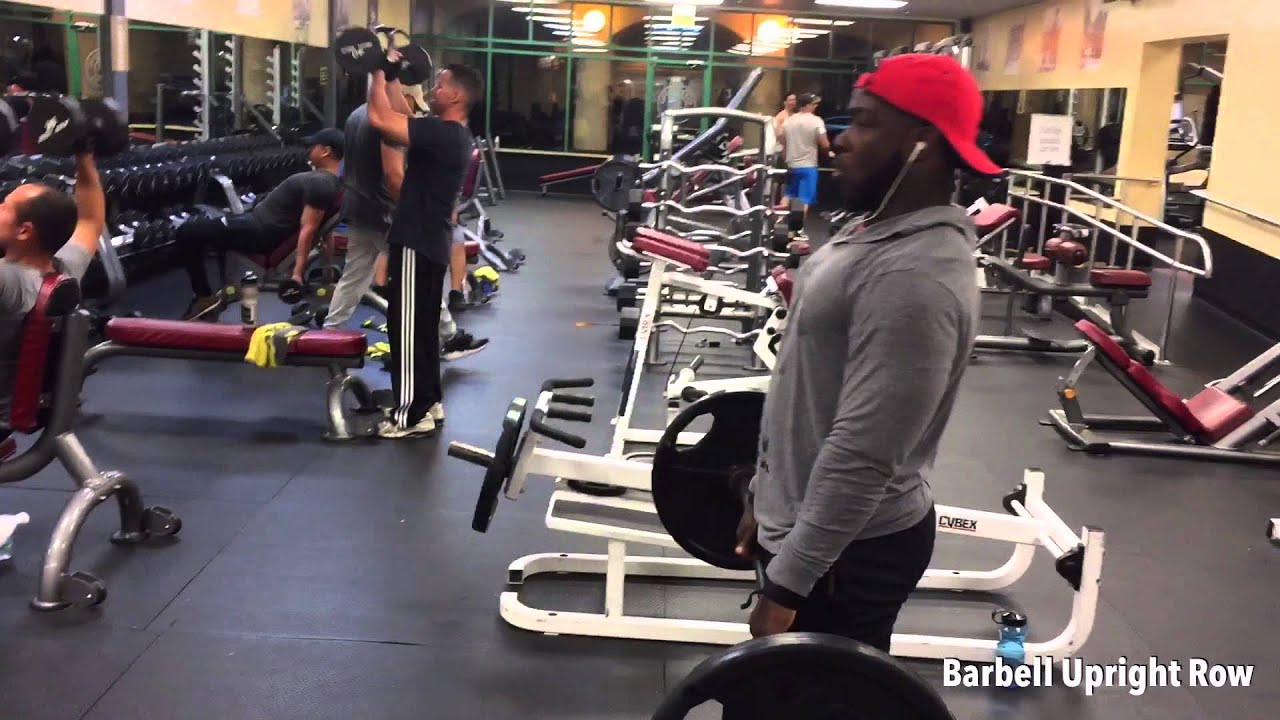 Shoulder Superset: Heavy Upright Row | D Roshawn | - YouTube