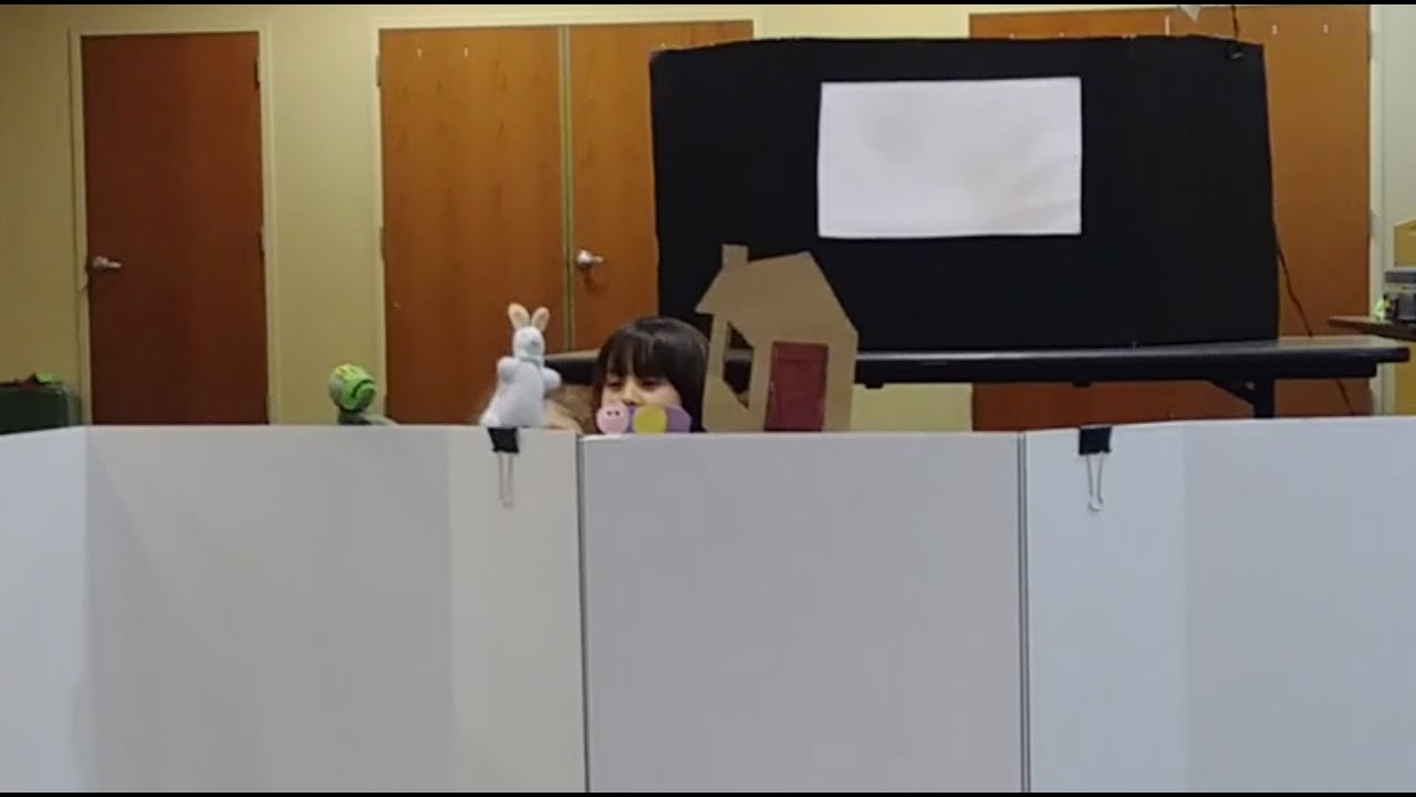 Schlafly library puppet show 2023 - YouTube