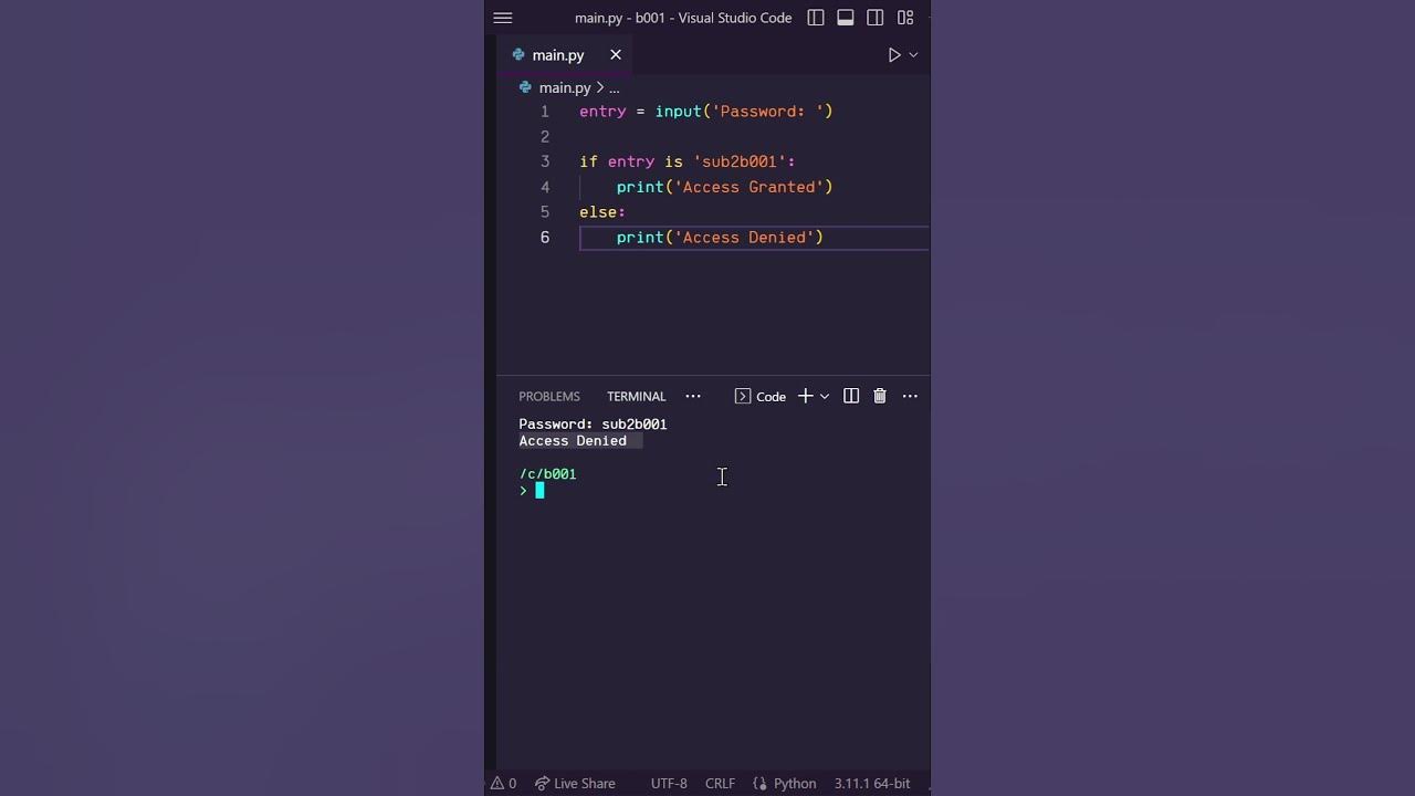 Big Python Mistake Python Programming Coding Youtube 