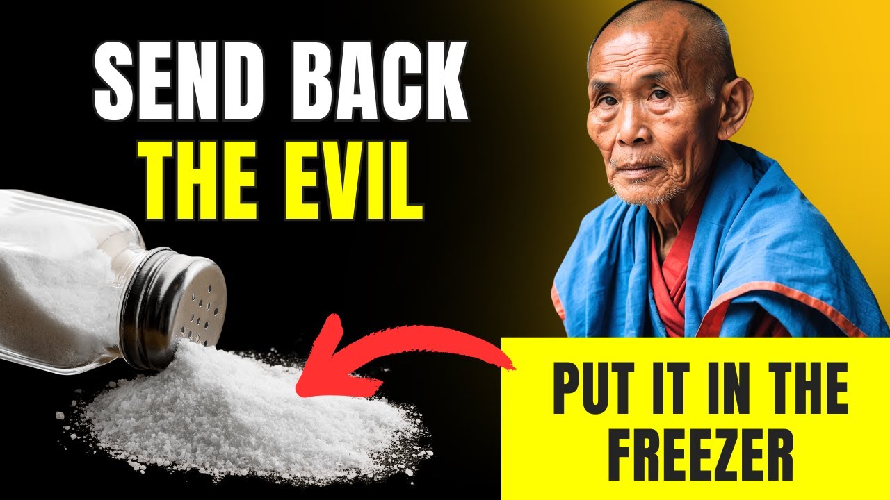 Put SALT in the freezer and all the evil and evil eye will leave your ...