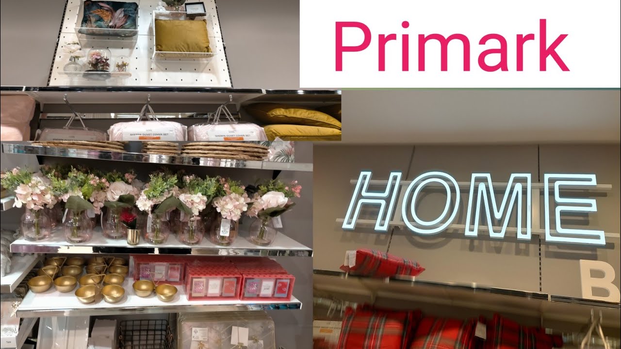 PRIMARK HOME DECOR DECEMBER 2020 - YouTube