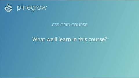 Learn CSS Grid with Pinegrow - Course - YouTube