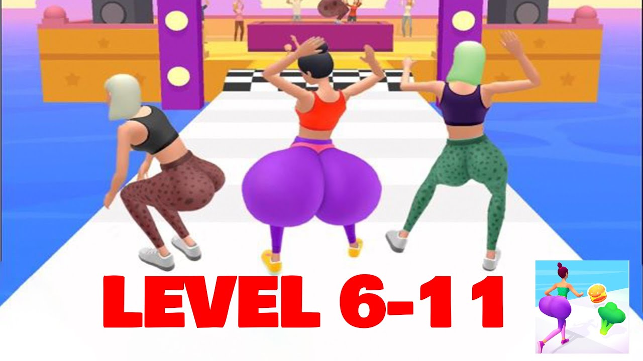 Twerk Race 3D Level 6-11 Gameplay Walkthrough - YouTube