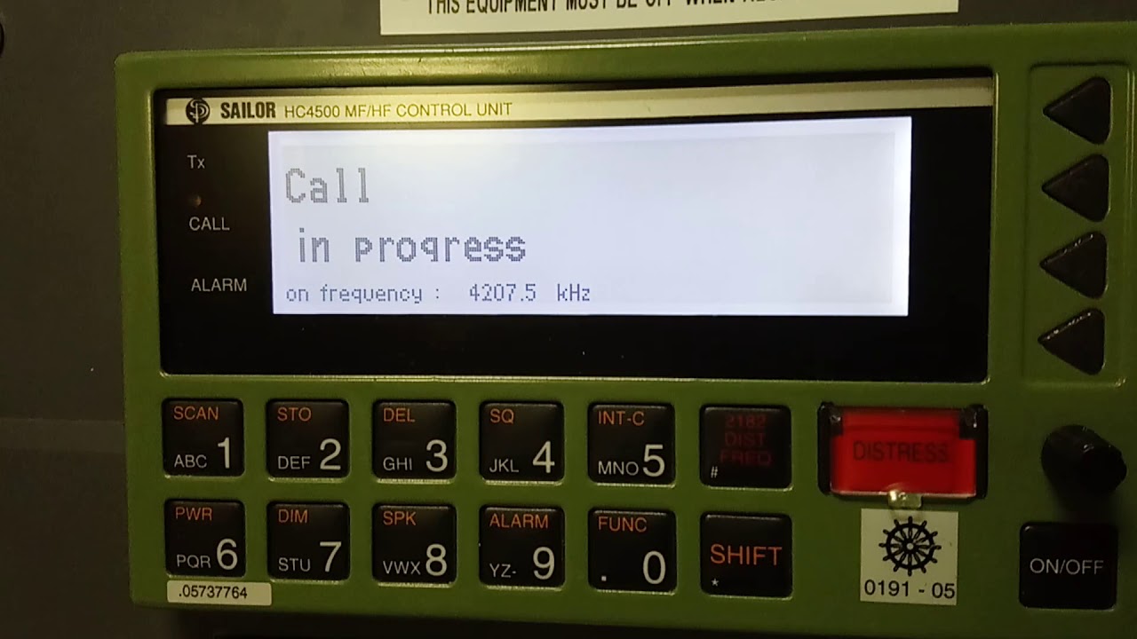 MF/HF DSC Test - YouTube