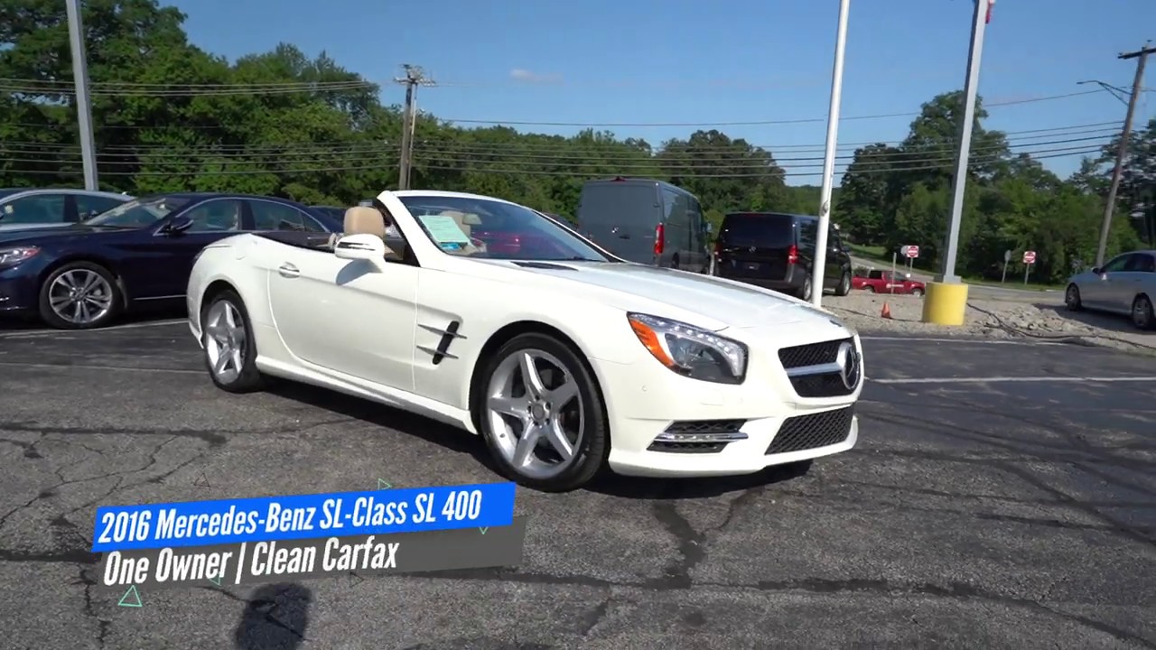 2016 Mercedes-Benz SL-Class SL 400 - YouTube