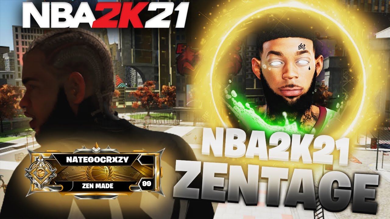NBA2K21 ZENTAGE😴 THE GREATEST ZEN OF ALL TIME‼️ - YouTube