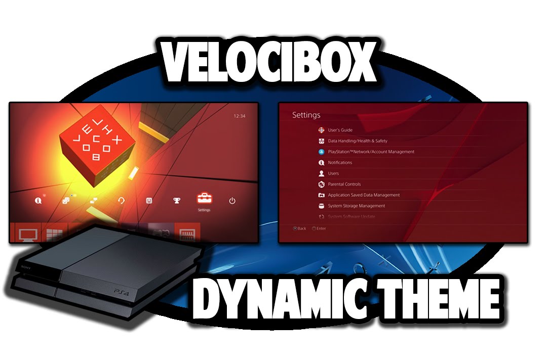 [PS4 THEMES] Velocibox Dynamic Theme Video in 60FPS - YouTube
