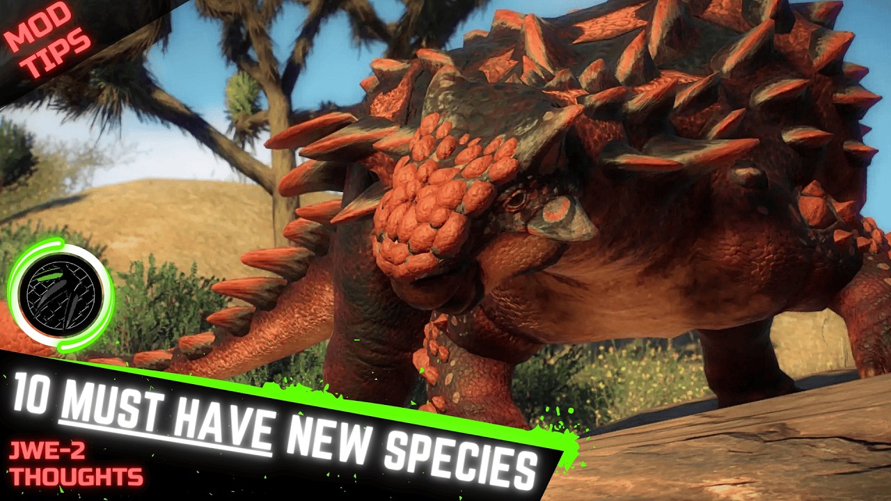 10 NEW SPECIES MODS THAT YOU SHOULD TRY! - Jurassic World Evolution 2 ...