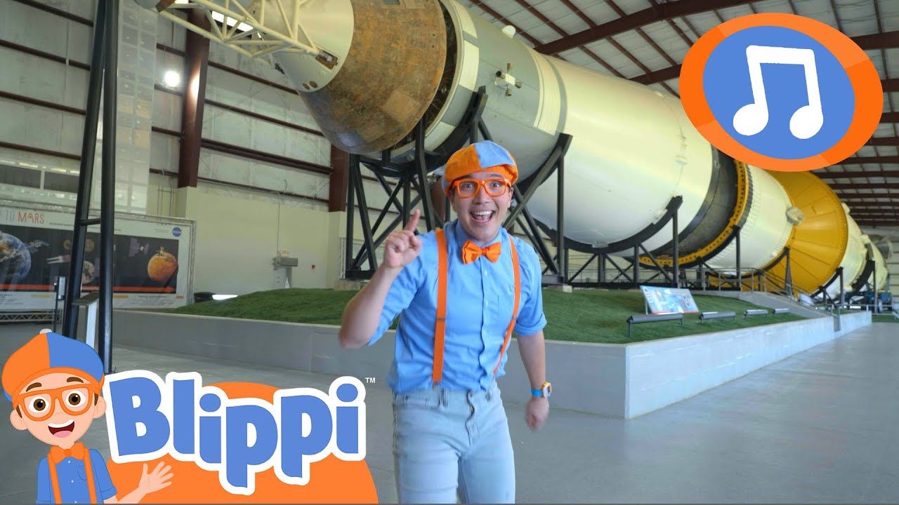 Blippi and the Space Excavator! | Blippi | Songs and Nursery Rhymes for ...