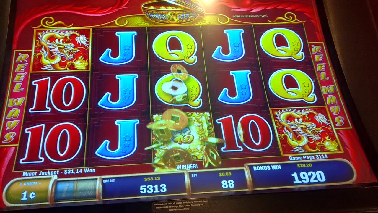 Part #2 Bonus on 5Treasures Slot Machine at Morongo Casino - YouTube