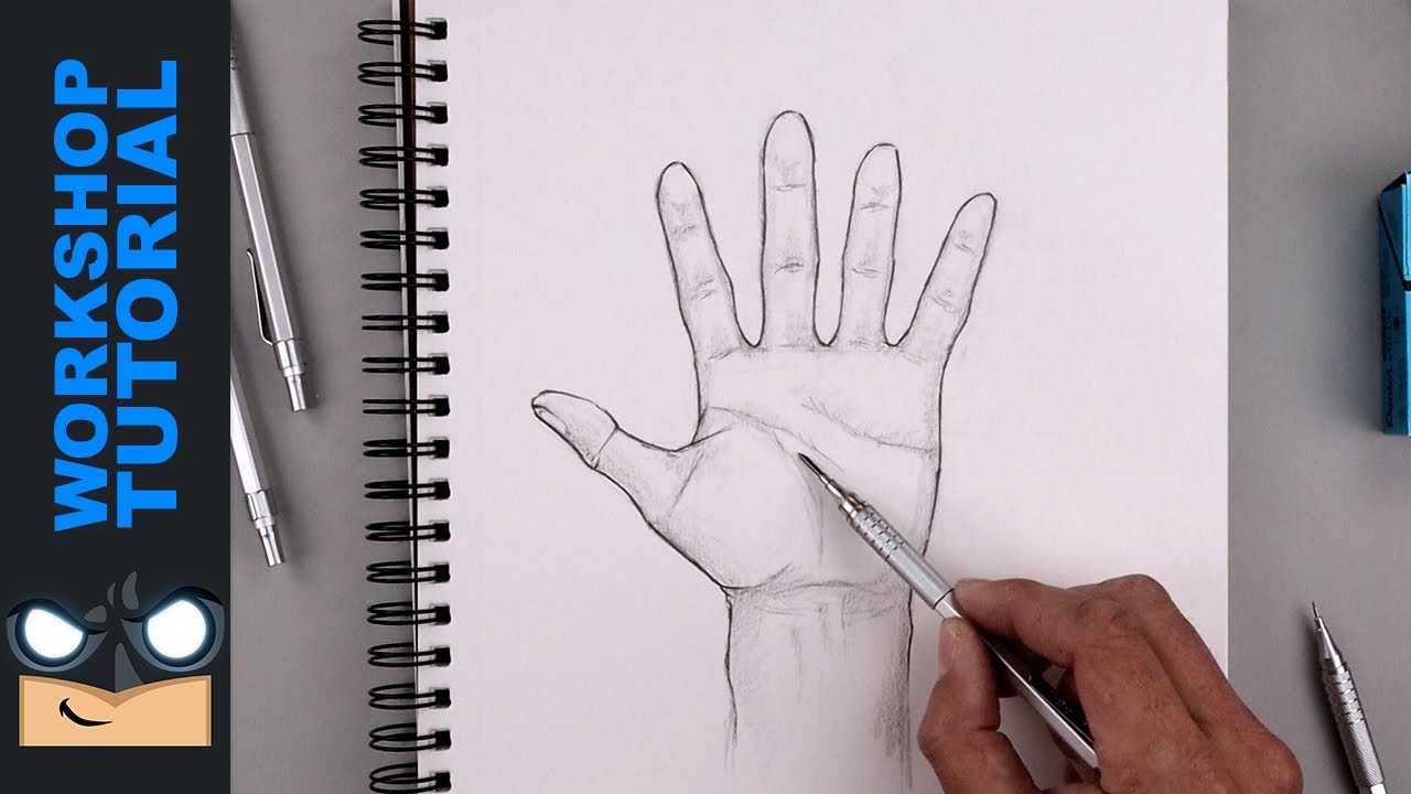 How to Draw the Human Hand | Members-Only Sketch Workshop - YouTube