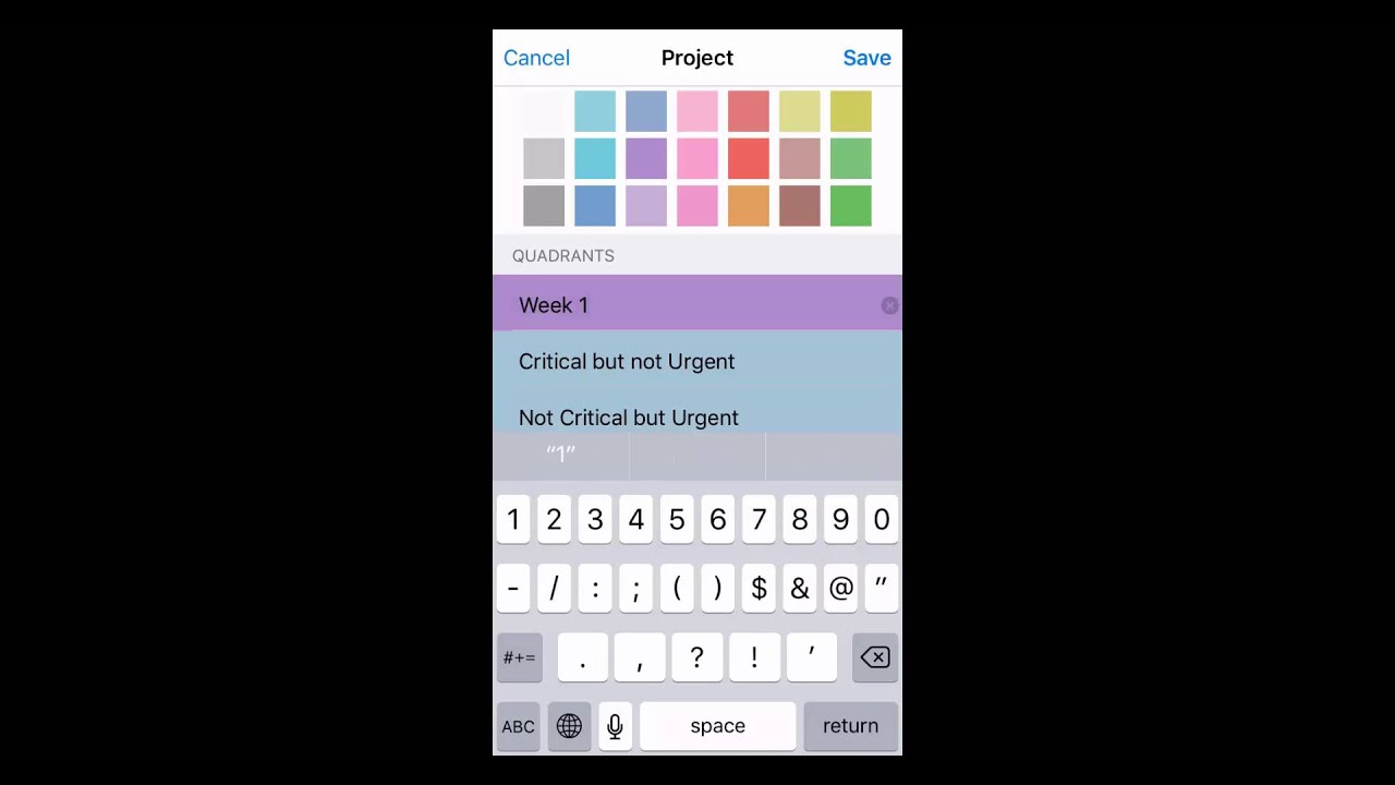 Priority Matrix for iPhone - YouTube
