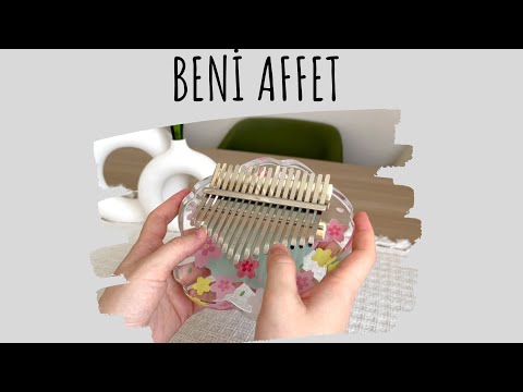 BURAY & CEREN GÜNDOĞDU - BENİ AFFET  🎶  AKRİLİK  KALİMBA VE NOTALARI