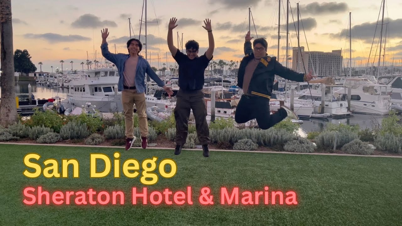 Awesome Sunset & Harbor Views at Sheraton San Diego Resort | Enjoy the ...