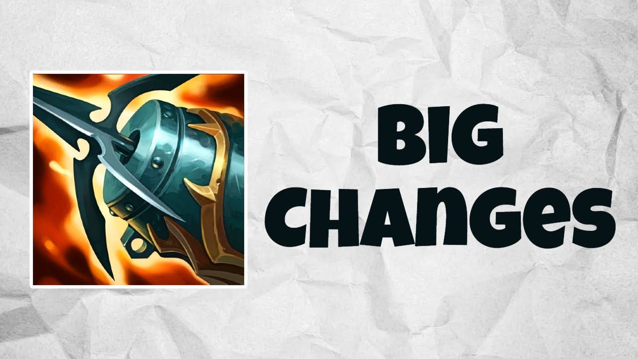 Huge Item Changes Coming To League Of Legends! - YouTube