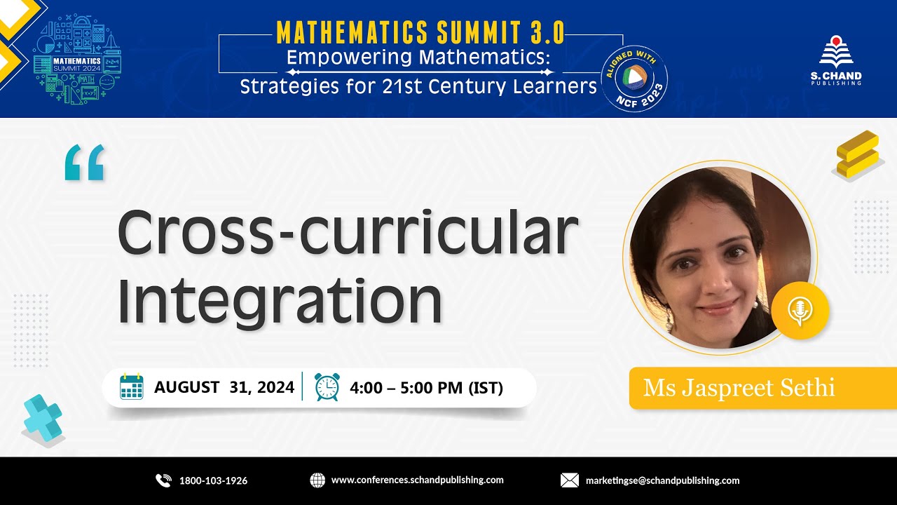 S Chand's Mathematics Summit 3.0 | Cross-curricular Integration - YouTube