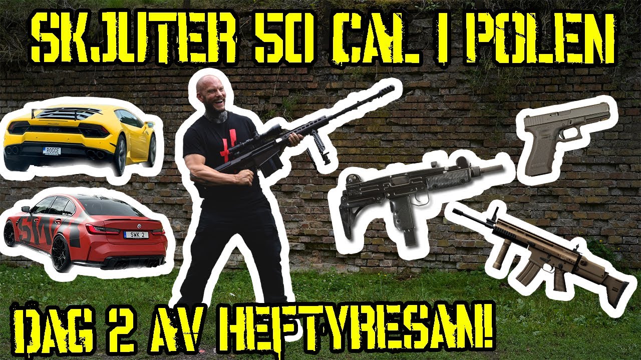 SNABBA BILAR & VAPEN I POLEN! - YouTube