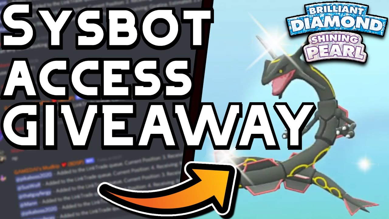 BDSP Sysbot Access GIVEAWAY & How to get access to the BDSP Sysbot. - YouTube