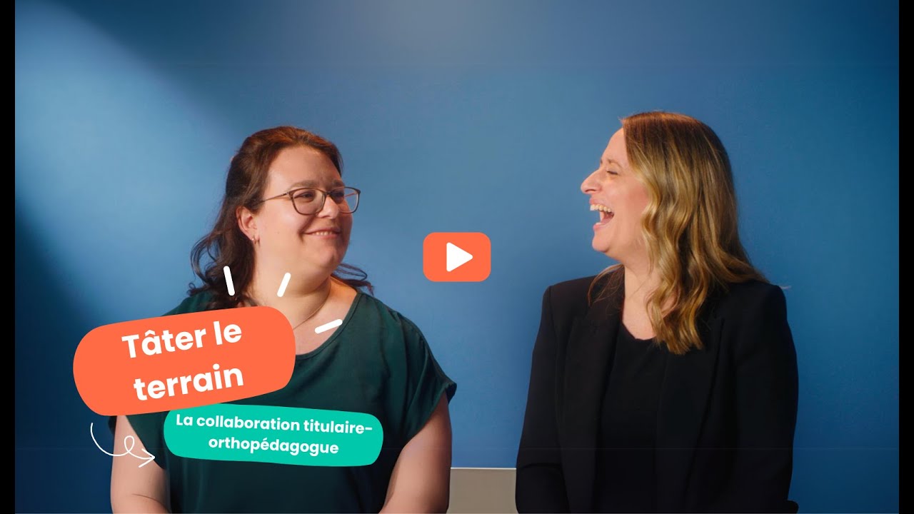 La collaboration titulaire-orthopédagogue au service des élèves - YouTube